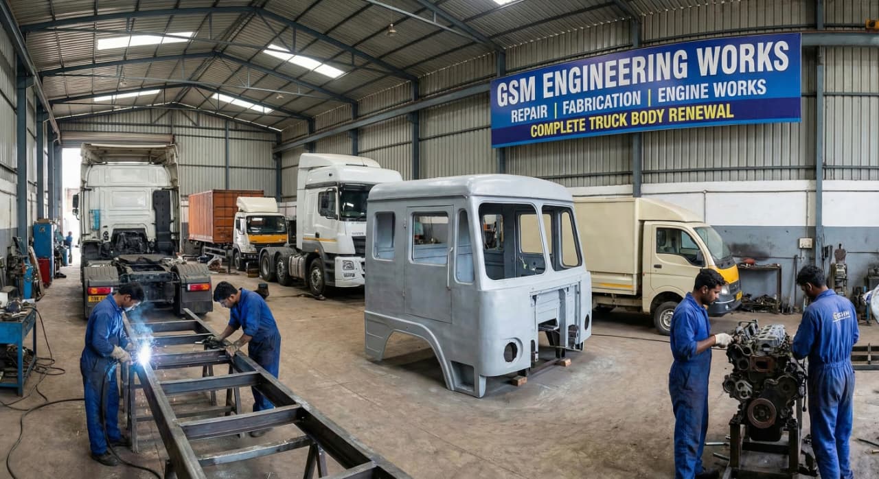 GSM Engineering Works | Commercial Vehicle Repair & Truck Fabrication