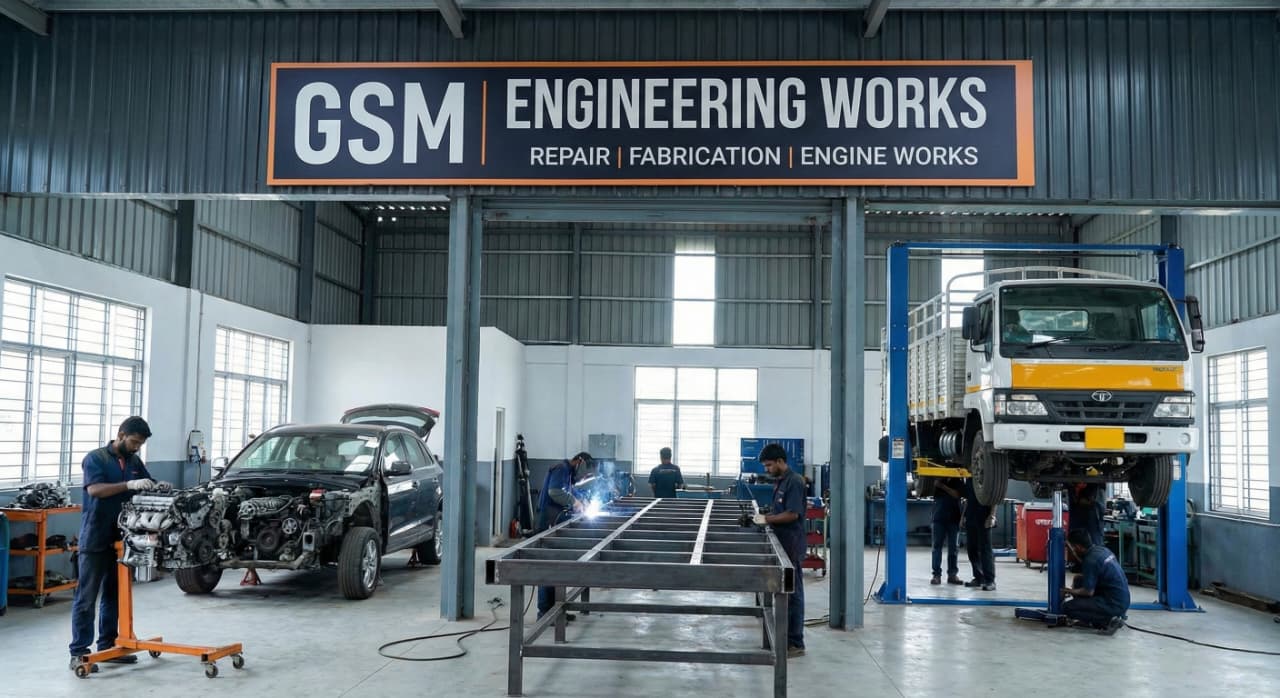 GSM Engineering Works | Commercial Vehicle Repair & Truck Fabrication